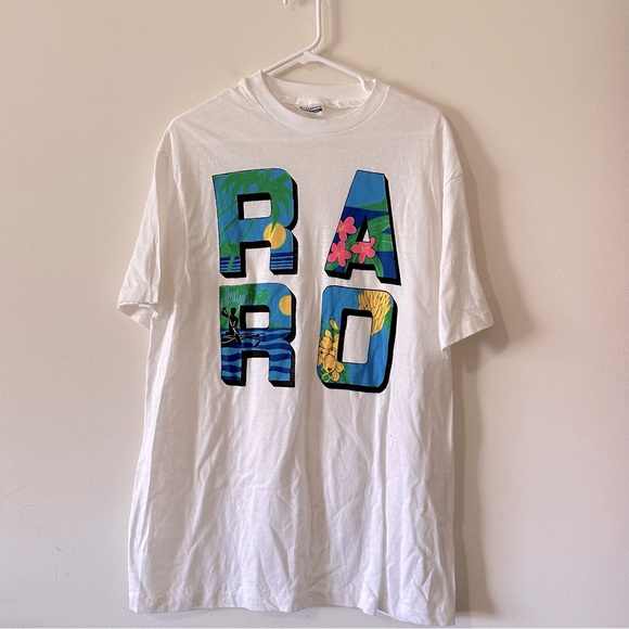 Vintage | Shirts | Vintage Raro Tropical Tee | Poshmark